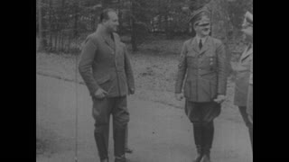 GG48595 WWII GERMAN NEWSREEL 1940 GERMAN INVASION OF FRANCE & FRENCH ...